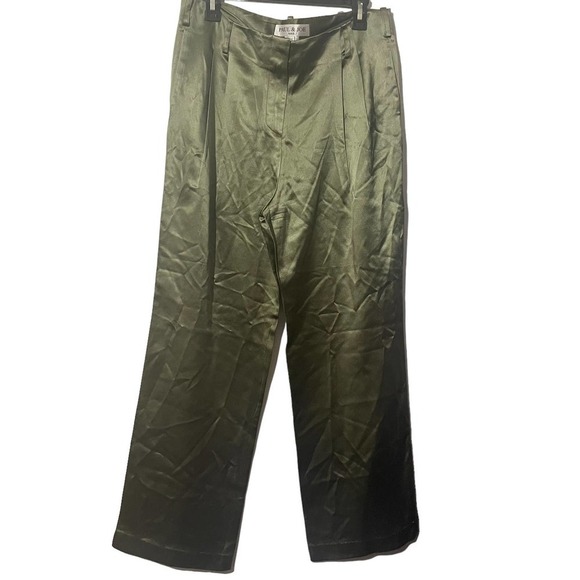 Paul & Joe | Pants & Jumpsuits | Paul Joe Retro 0 Silk Wide Leg Pants ...